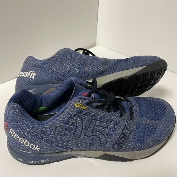 Reebok | Shoes | Mens Reebok Crossfit Nano 5 Blue Gray Size 0 | Poshmark